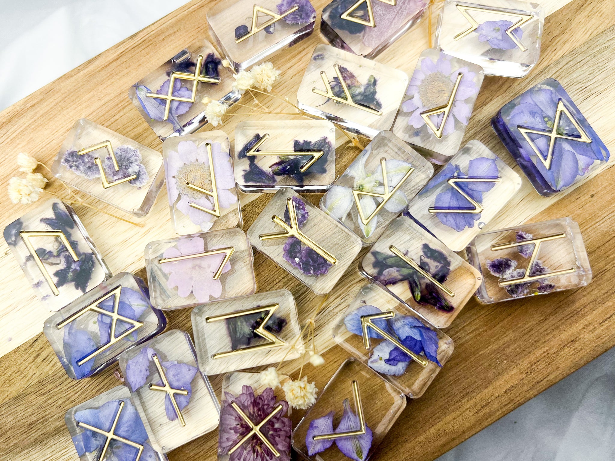 Custom Floral Runes – Moon Street Kits INC