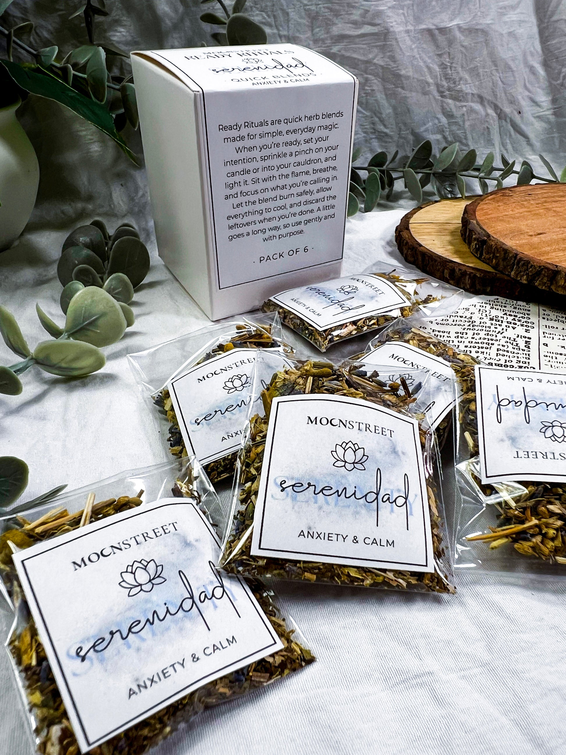 Serenidad Quick Blend | Emotional Stability Blend for Calm, Peace, and ...