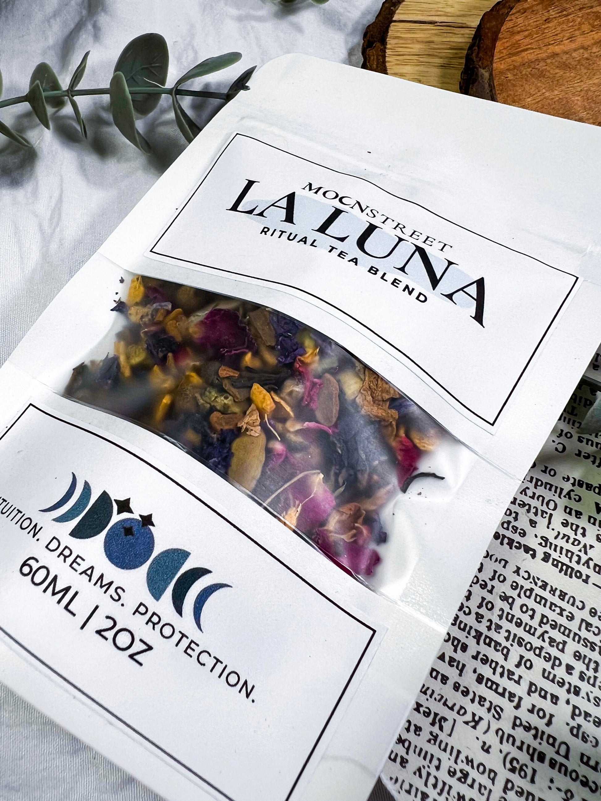 La Luna Tea for Lunar Rituals, Reflection, and Gentle Emotional Magic ...