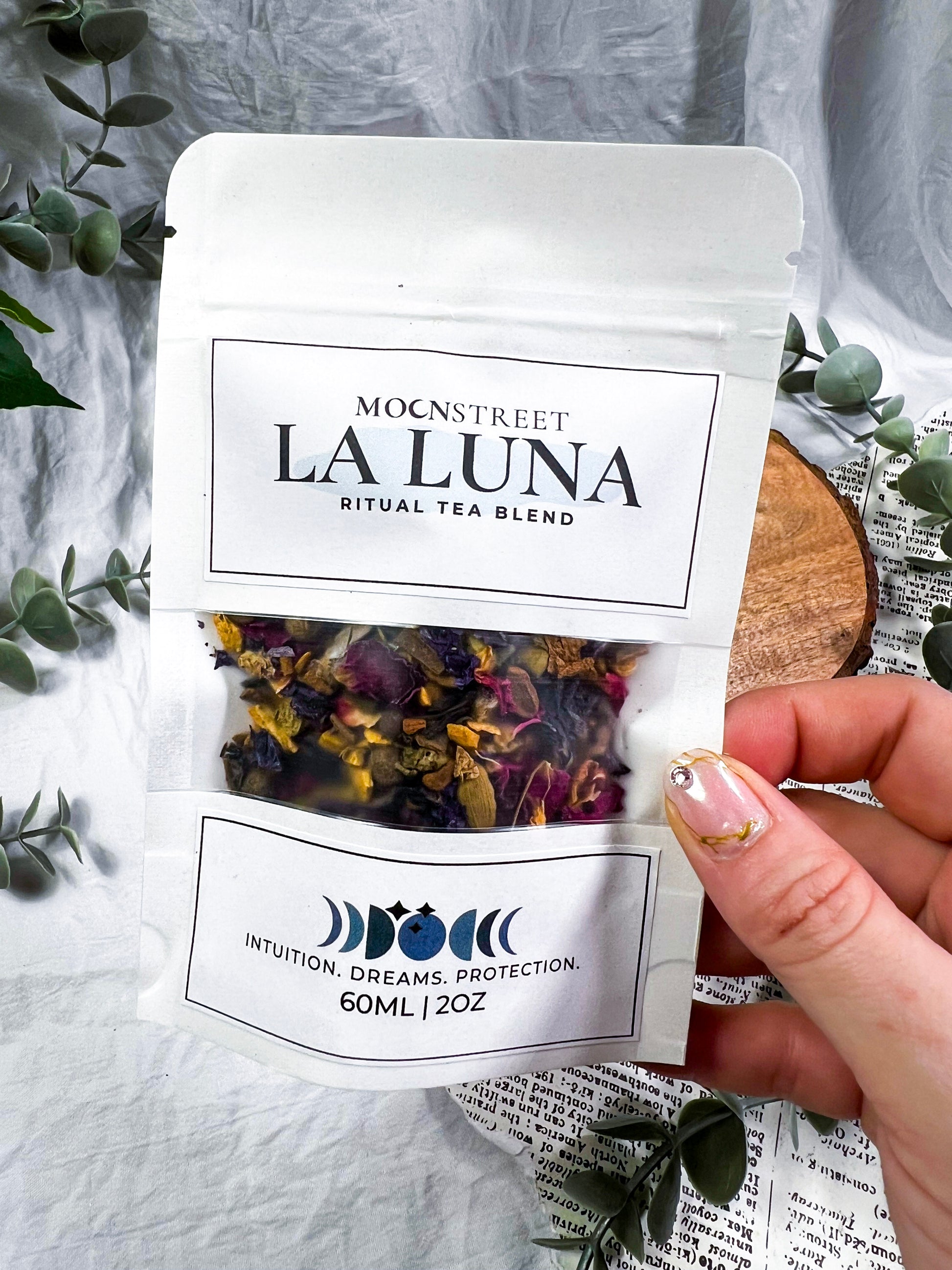 La Luna Tea for Lunar Rituals, Reflection, and Gentle Emotional Magic ...