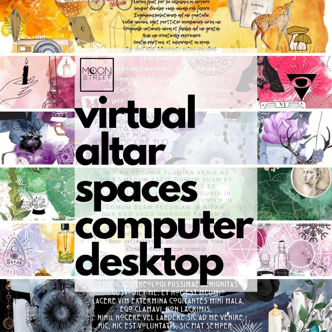 Digital Altar Space By Intention | Computer Desktop | – Moon Street ...
