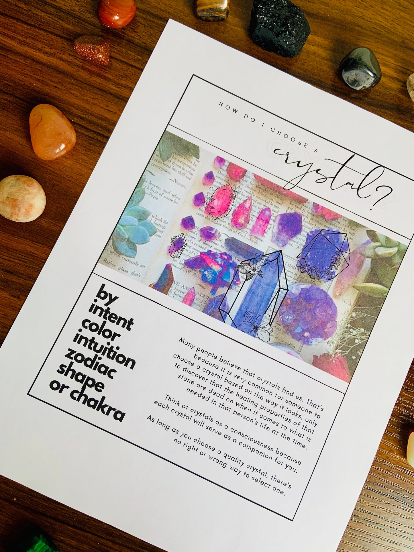 Intro To Crystal Healing For Beginner Witches | Printed | How TF Do I ...